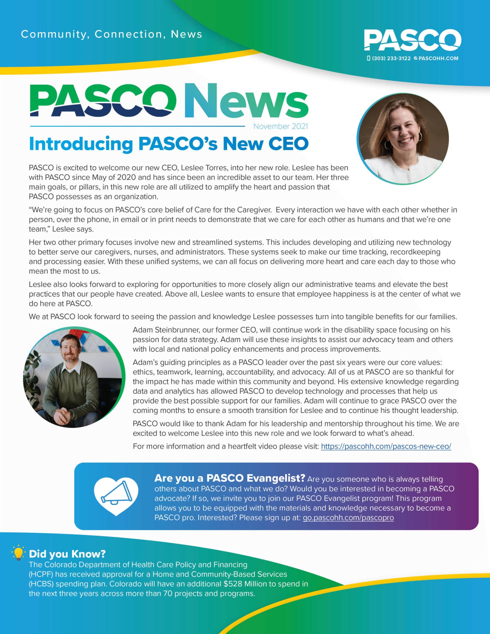 News & Updates | PASCO Home Healthcare | Denver, Colorado Springs, Fort ...